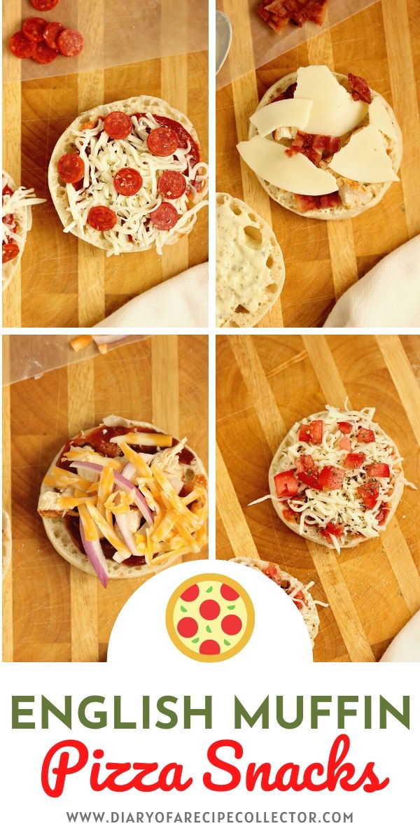 English Muffin Pizzas - Diary of A Recipe Collector
