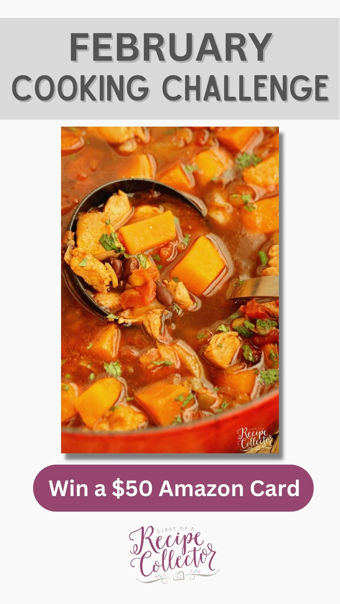 February Cooking Challenge - Diary of A Recipe Collector