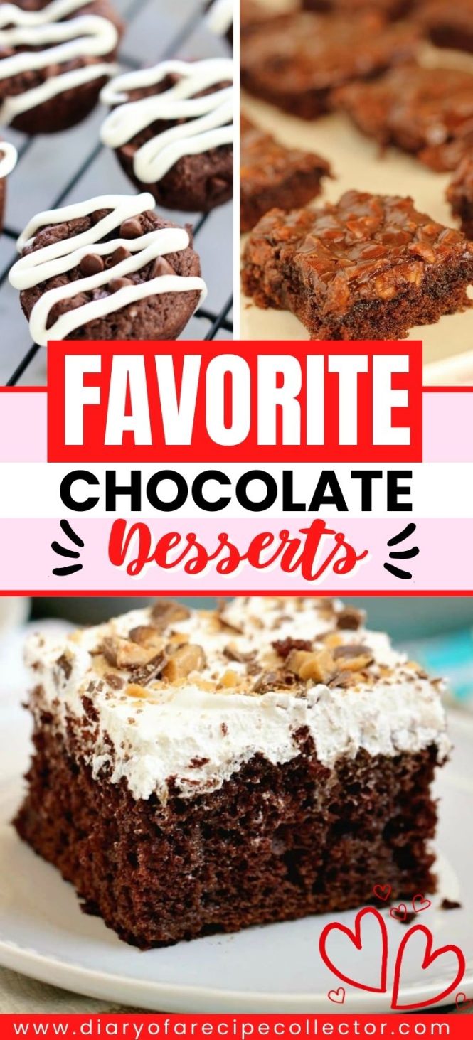 Favorite Chocolate Desserts - Diary of A Recipe Collector