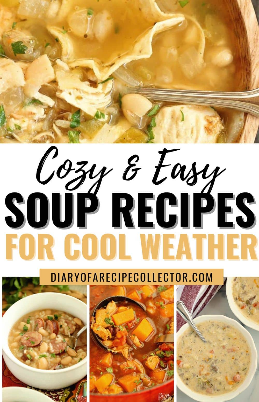 Cozy Soup Recipes - Diary of A Recipe Collector